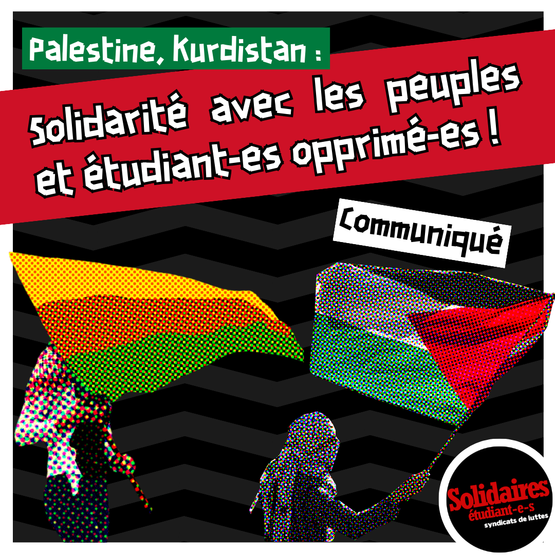 Communiqué : Palestine, Kurdistan: solidarité avec les peuples et ...